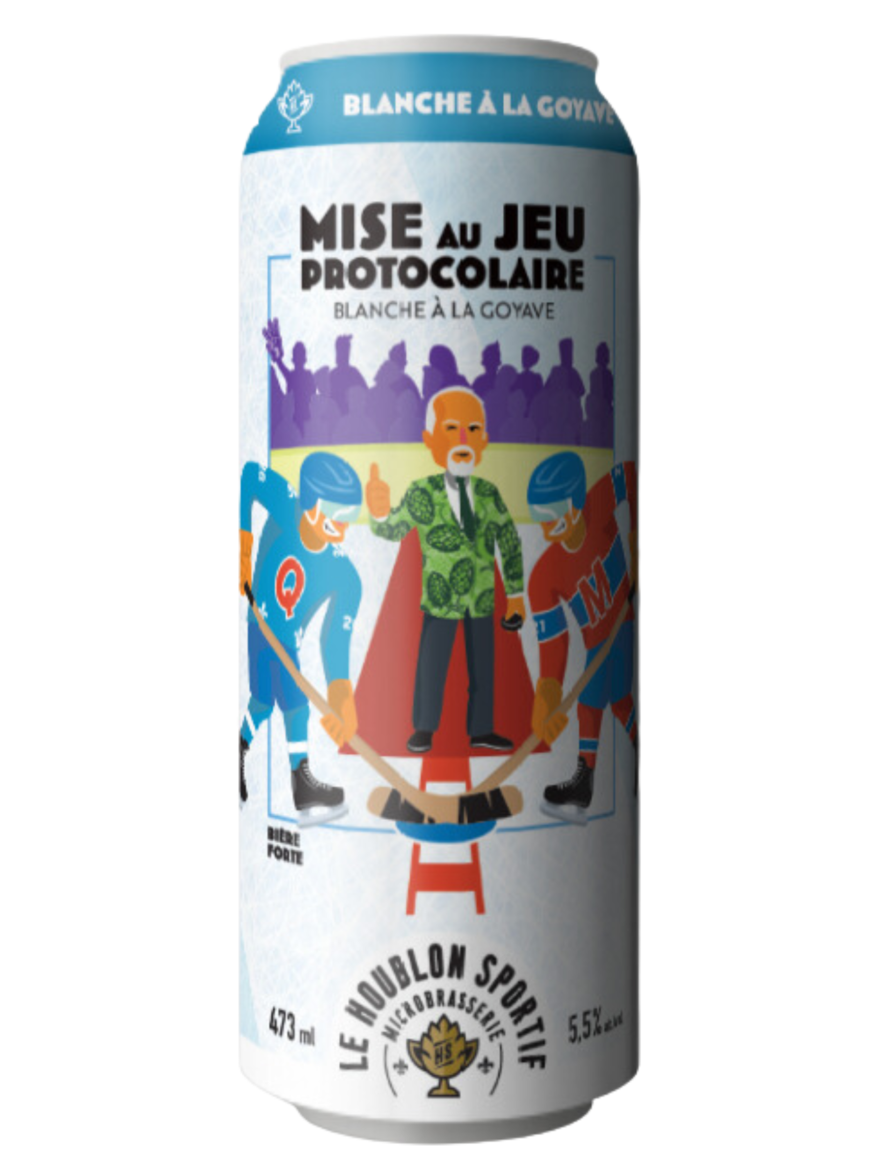 Mise au jeu protocolaire – Le Houblon sportif